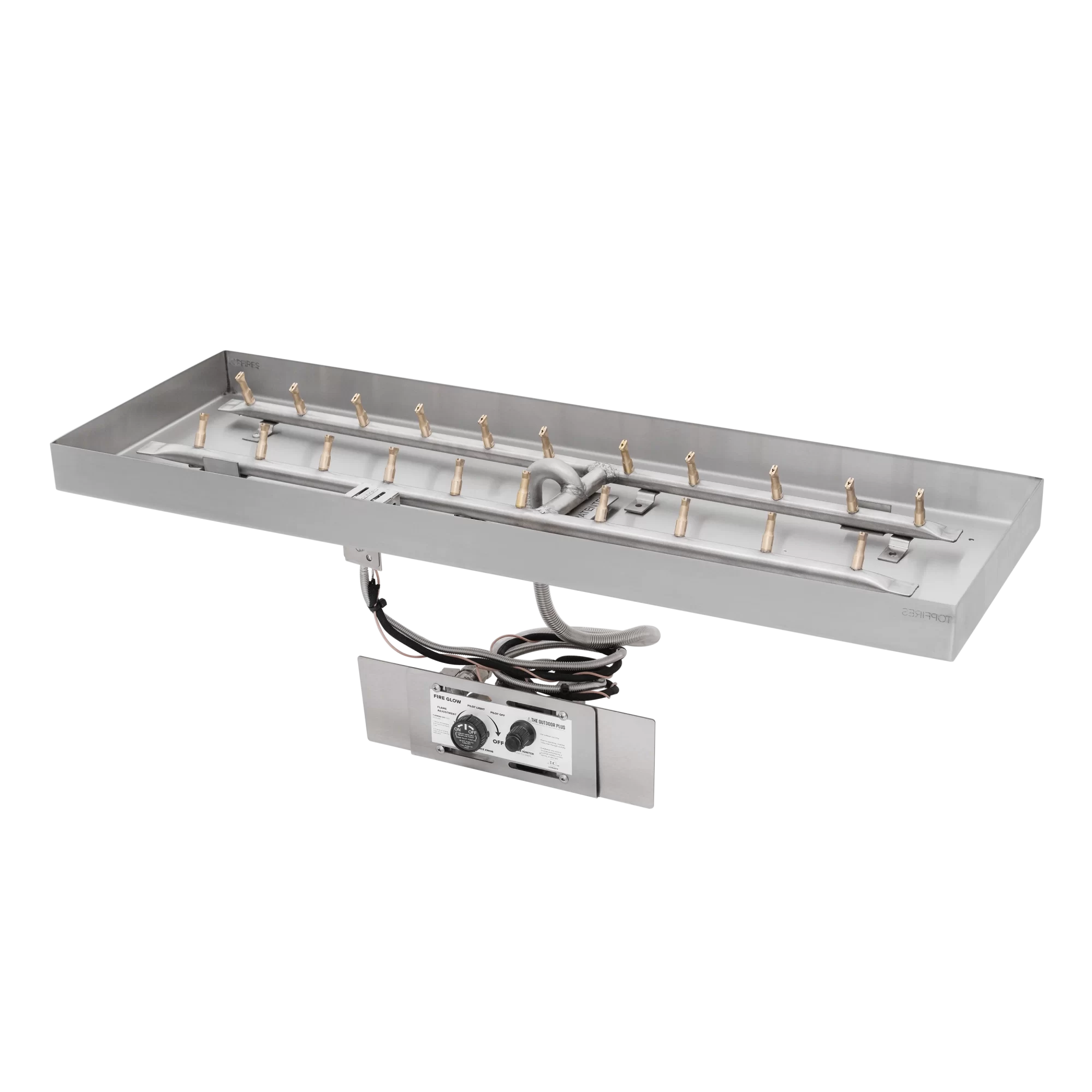 Rectangular Lipless Drop In Pan & "H" Bullet Burner | The Outdoor Plus