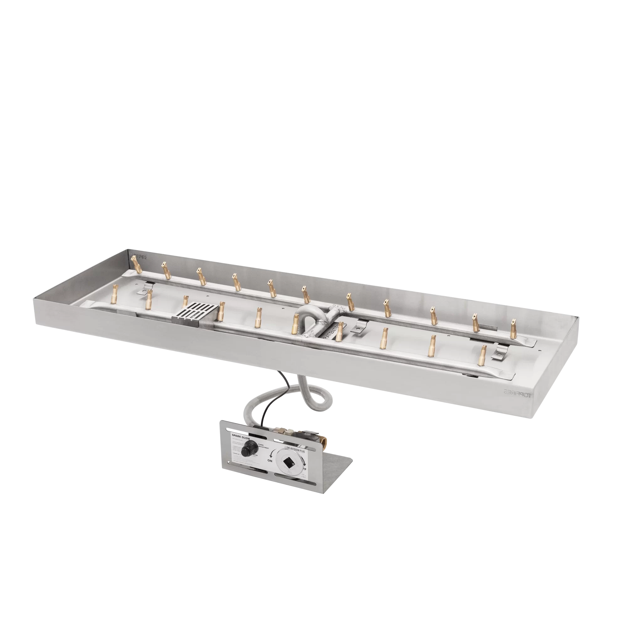 Rectangular Lipless Drop In Pan & "H" Bullet Burner | The Outdoor Plus