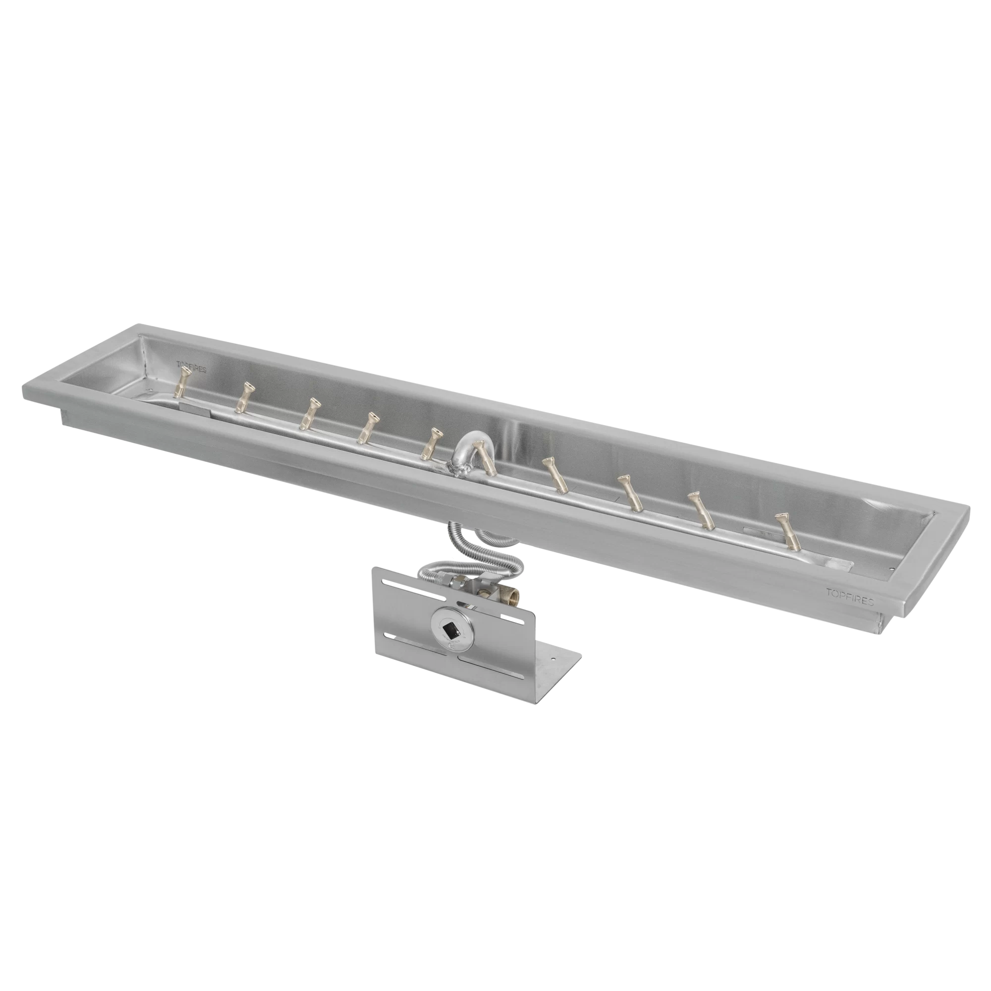 Raised Lip Rectangular Drop In Pan & Linear Bullet Burner | The Outdoor ...